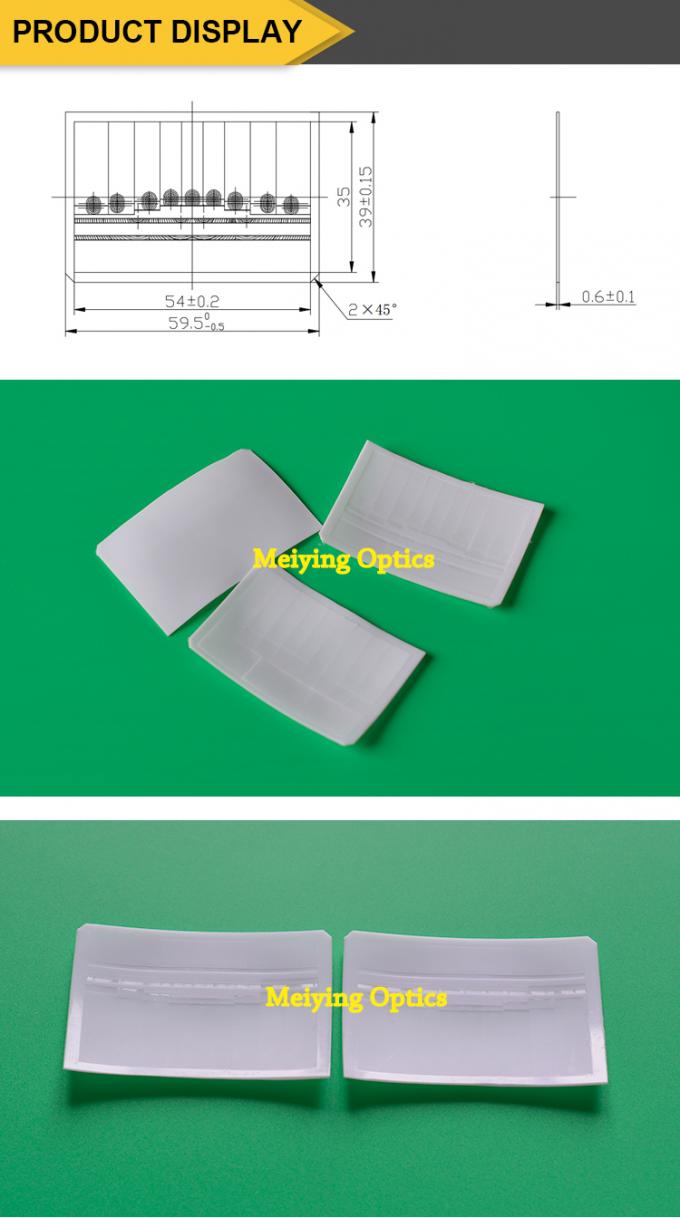HDPE Material Rectangle Shape Lentille De Fresnel Pir,Fresnel Lens ...